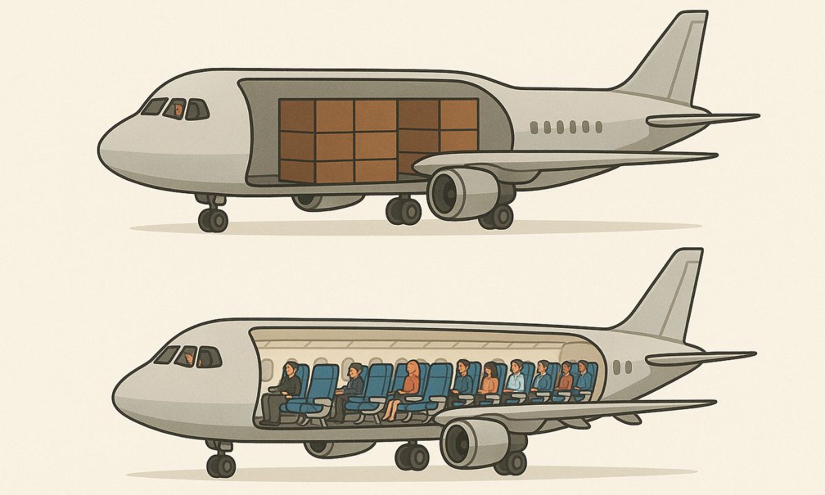 How Cargo Planes Differ From Passengers Plane